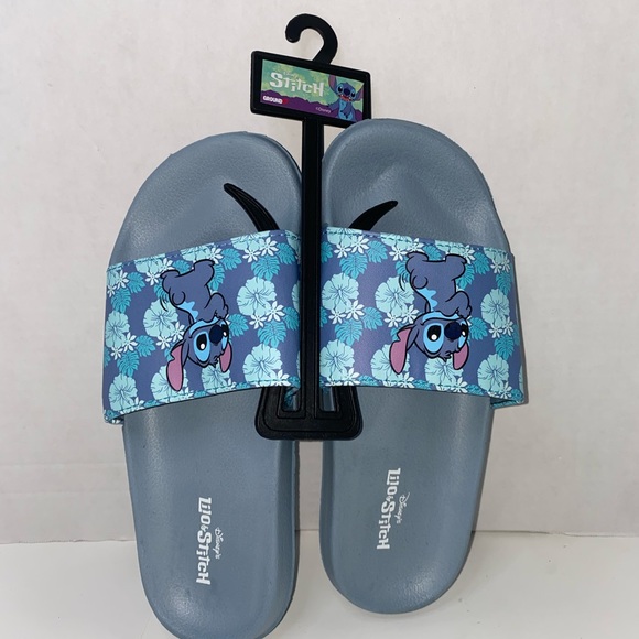 Disney | Shoes | Nwt Disney Stitch Slides For Women New | Poshmark